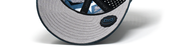 What's that seal logo on the under visor of a melin hat?